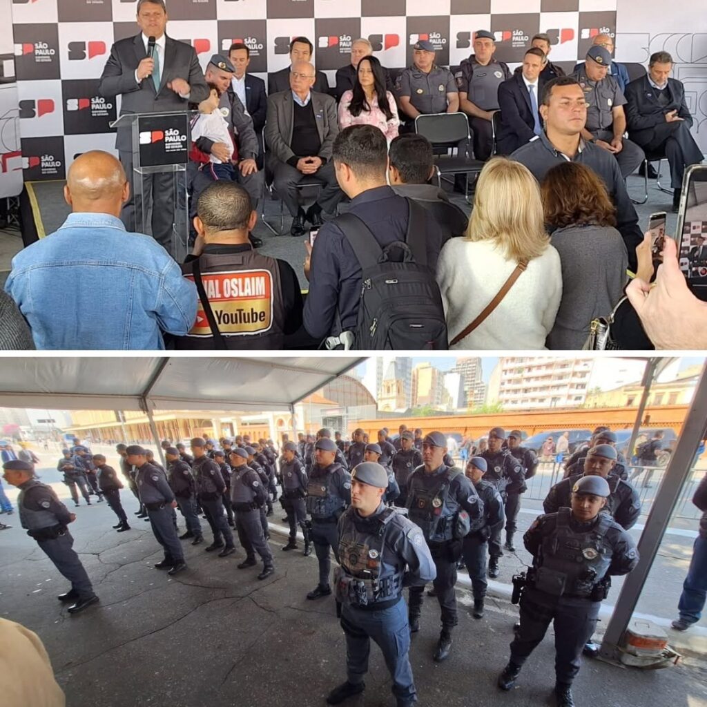 Solenidade Alusiva de Inauguração da Base Comunitária Luz – Praça da ...